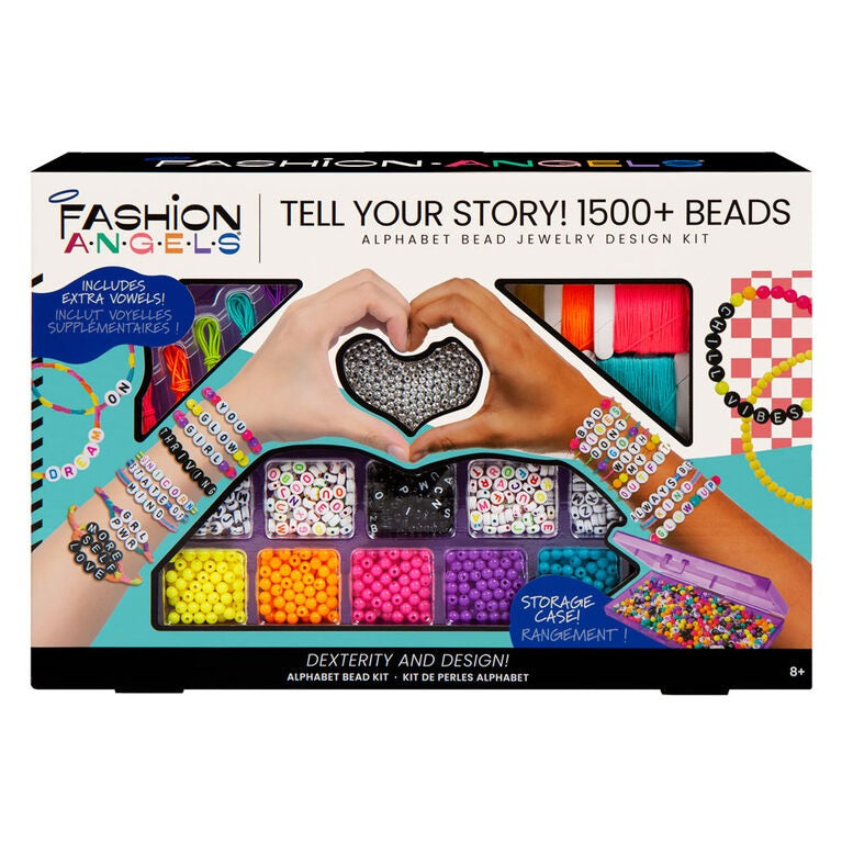 Tell Your Story Alphabet Bead Set - 1500+ beads – Ali Cat Toys