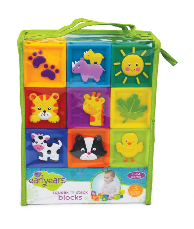 Squeak 'n Stack Blocks – Ali Cat Toys